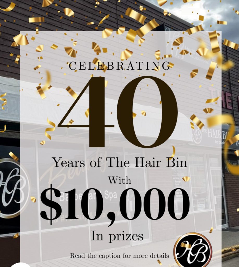 The Hair Bin Celebrates 40 years! – Hairbin Beauty, Barber & Spa